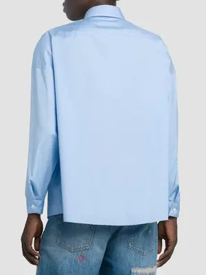 Marni Logo Poplin Button-up Shirt