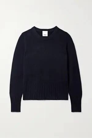 ALLUDE Net Sustain Cashmere Sweater