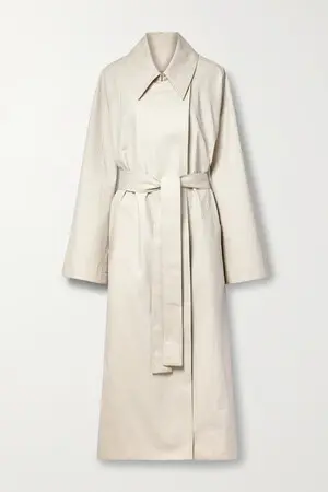 Khaite Minnie Cotton-blend Twill Trench Coat