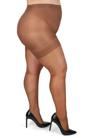 MEMOI 2-pack Curvy Silky Sheer Tights - Utopia