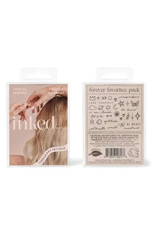 INKED BY DANI Forever Favorites Temporary Tattoos
