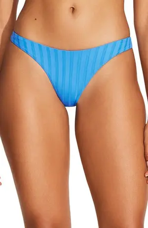 VITAMIN A® California High Leg Bikini Bottom - Dream Blue Superib