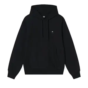 StÜssy 8 Ball Embroidered Hoodie - Black