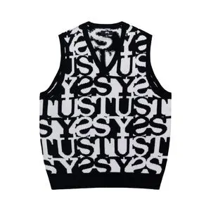 StÜssy Stacked Sweater Vest - Multicolor