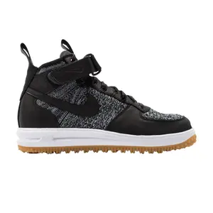 Nike Lunar Force 1 Flyknit Workboot - Black