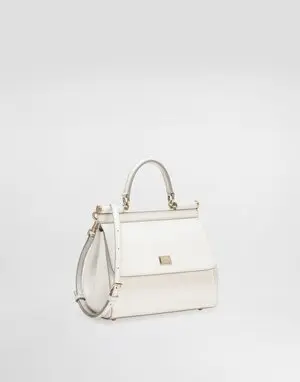Dolce & Gabbana Small Sicily Bag - White