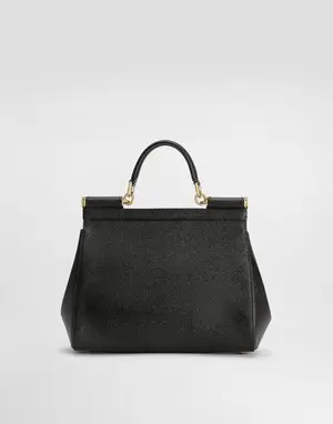 Dolce & Gabbana Large Sicily Handbag - Black