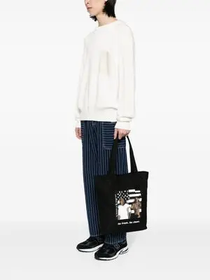 MOSTLY HEARD RARELY SEEN 8-BIT Pixelated Print Tote Bag
