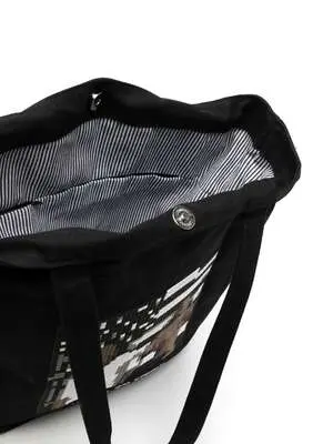 MOSTLY HEARD RARELY SEEN 8-BIT Pixelated Print Tote Bag