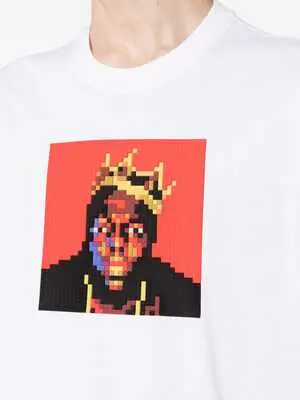 MOSTLY HEARD RARELY SEEN Biggie Appliqué-detail T-shirt