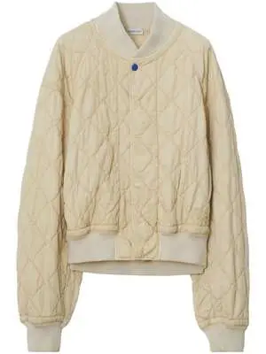 Burberry Quilted Bomber Jacket