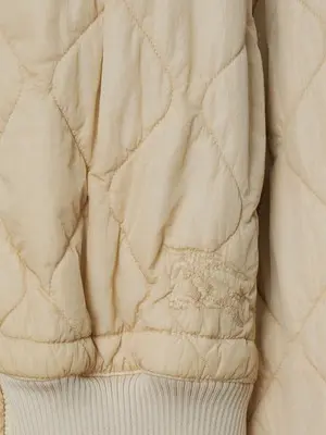Burberry Quilted Bomber Jacket