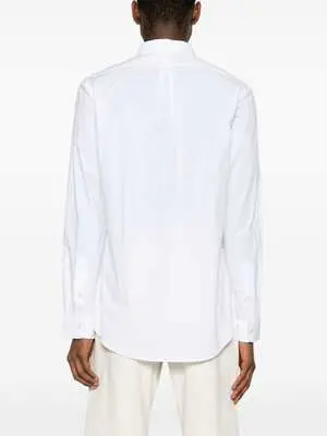 Polo Ralph Lauren Logo-embroidered Button-down Shirt - White