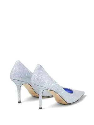 JIMMY CHOO 85mm Love Glitter Pumps