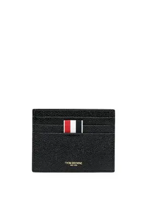 Thom Browne Rwb-stripe Canvas Cardholder