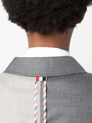 Thom Browne Unconstructed Funmix Wool Blazer - Grey