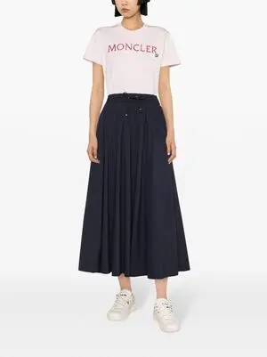Herno Drawstring-fastening Midi Skirt - Blue