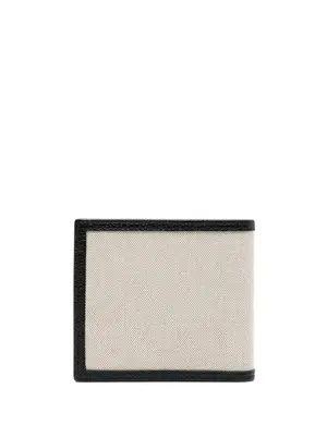 Thom Browne Bi-fold Canvas Wallet - Neutrals