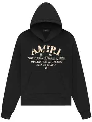 Amiri Logo-print Cotton Hoodie