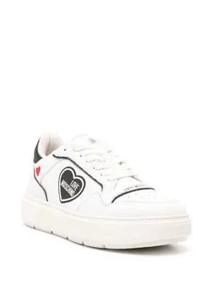 Moschino Leather Sneakers