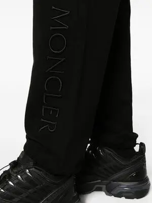 Moncler Logo-embroidered Cotton Track Pants