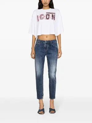 Dsquared2 Icon Scribble Cotton T-shirt