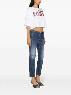 Dsquared2 Icon Scribble Cotton T-shirt