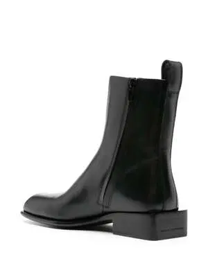 Alexander Wang Throttle 35mm Leather Ankle Boots