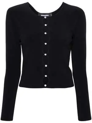 Dsquared2 Pearl-embellished Knit Top