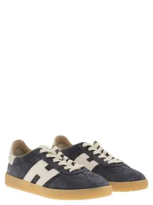 Hogan Hammered Leather Sneakers