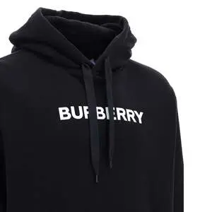 Burberry Ansdell Hooded Sweatshirt - Black