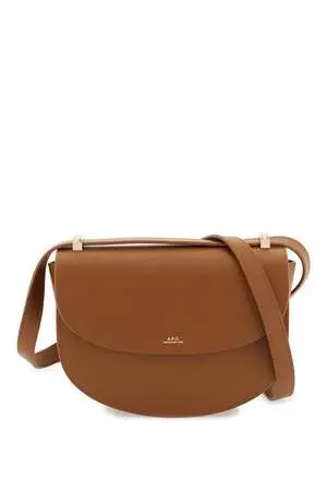 A.p.c. 'geneve' Crossbody Bag Brown