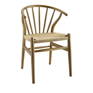 MODWAY Flourish Spindle Wood Dining Side Chair - Natural