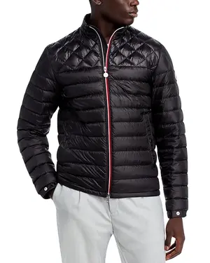 Moncler Benamou Nylon Quilted Down Jacket - Black