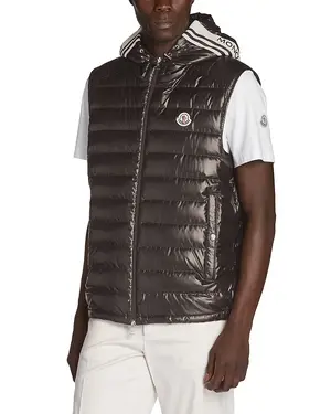 Moncler Hooded Vests For Men