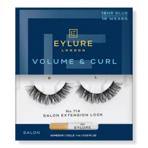 EYLURE Volume No. 114 Salon Extension Look Eyelashes - One-color