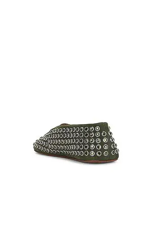 Alaïa Embellished Ballet Flats