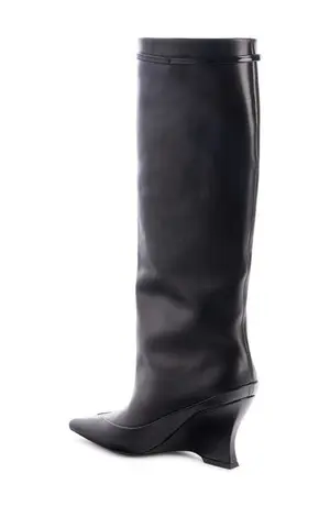 Givenchy Raven Pointed Toe Knee High Boot