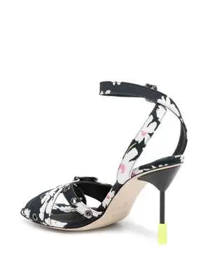 MSGM 105mm Floral-print Sandals