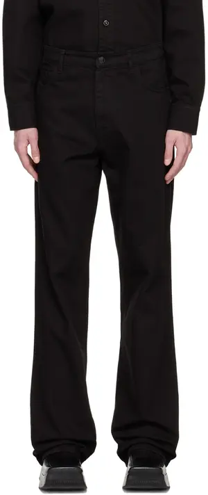 Raf Simons Raf Simons Black Workwear Jeans - Black