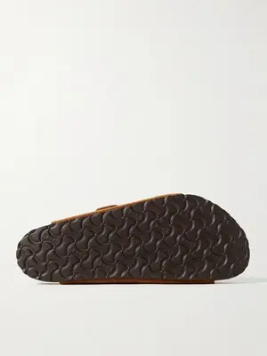 BIRKENSTOCK Arizona Suede Sandals - Brown
