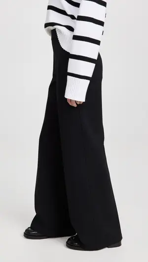 Spanx Wide Leg Trousers - Classic Black