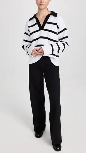 Spanx Wide Leg Trousers - Classic Black