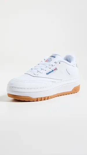 REEBOK Club C Extra Platform Sneakers - White/white/vector Blue