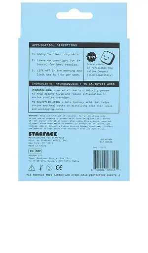 STARFACE Hydro-star + Salicylic Acid Patches - N,a