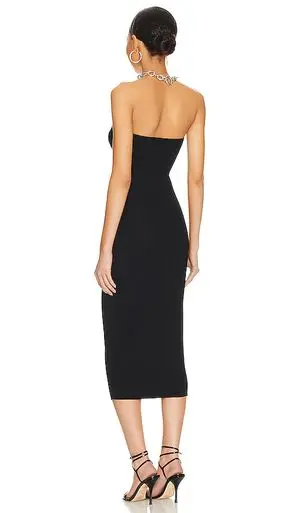 SNDYS. Maia Dress Ribbed Cut-out Midi