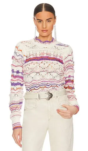 Isabel Marant Étoile Ambre Sweater In Cream