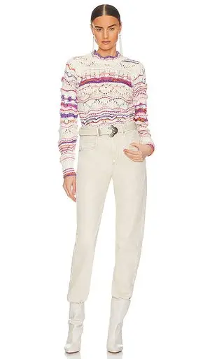 Isabel Marant Étoile Ambre Sweater In Cream