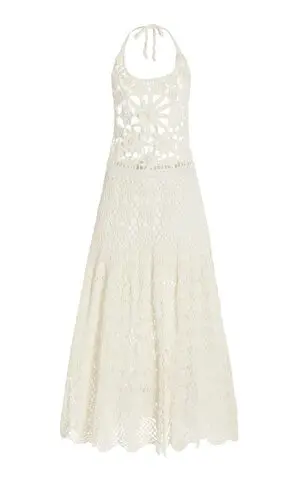 Akoia Swim Fernanda Crocheted Cotton Maxi Dress