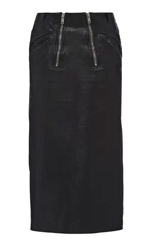 Black Leather Pencil